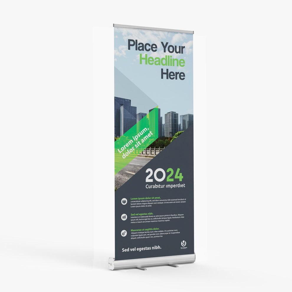 Economy Retractable Banner Stand – Stickers N' Moore
