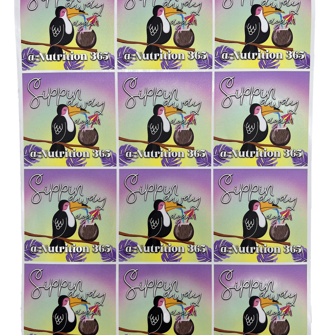 Vinyl Sheet Labels – Stickers N' Moore