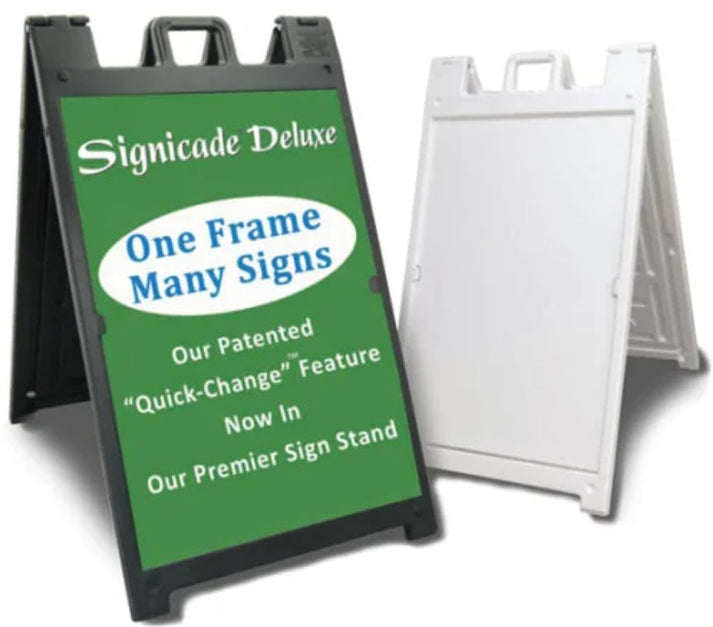 Plastic Signicade A Frame Sign – Stickers N' Moore